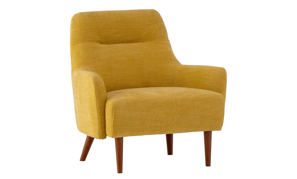 Mustard fabric chair store