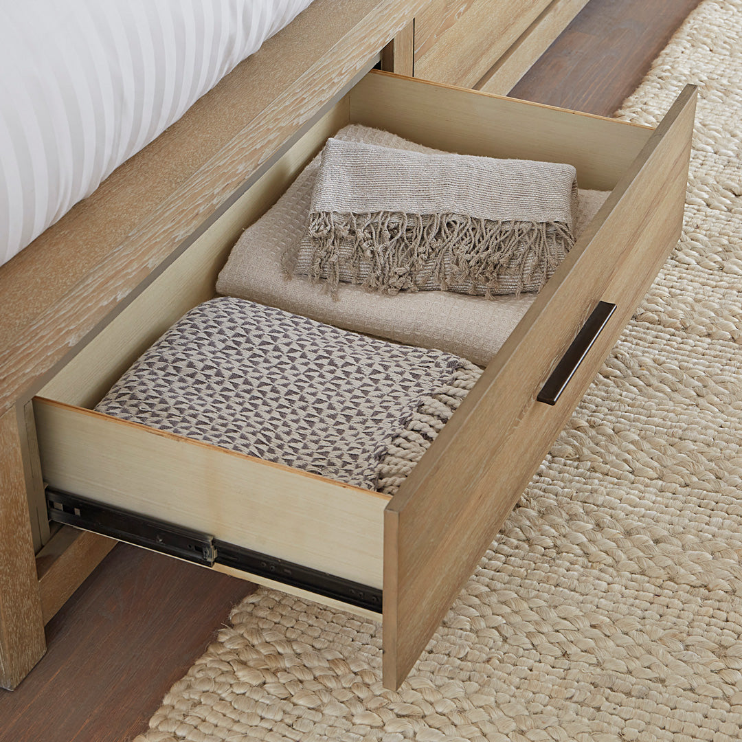 Modern Loft Panel Storage Bed | Schneiderman's Furniture