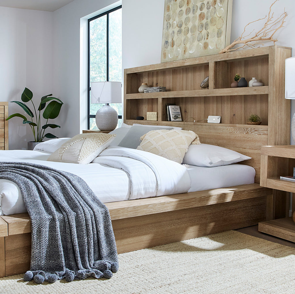 Modern Loft Platform Bed | Schneiderman's Furniture