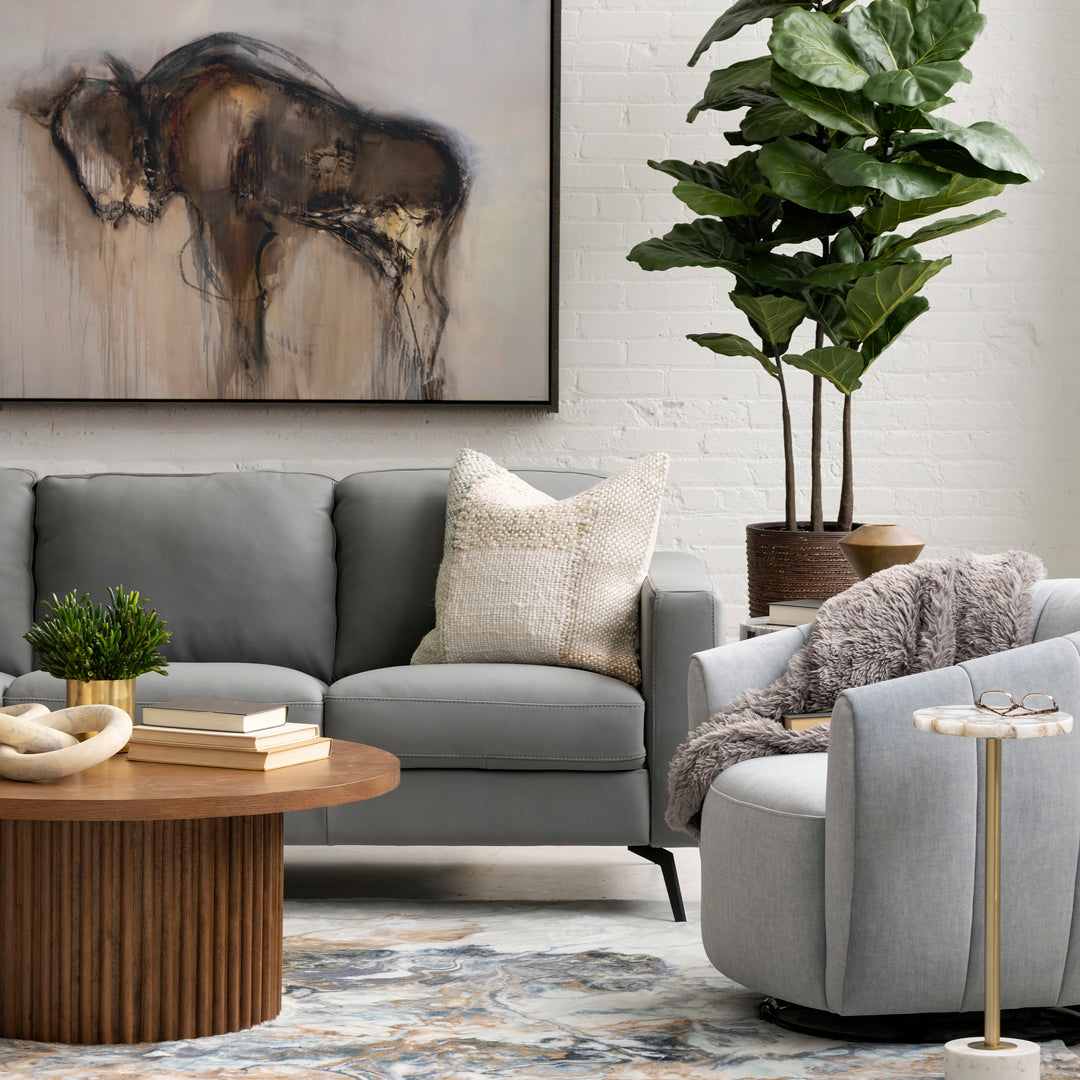 Calaris Leather Sofa | Schneiderman's Furniture