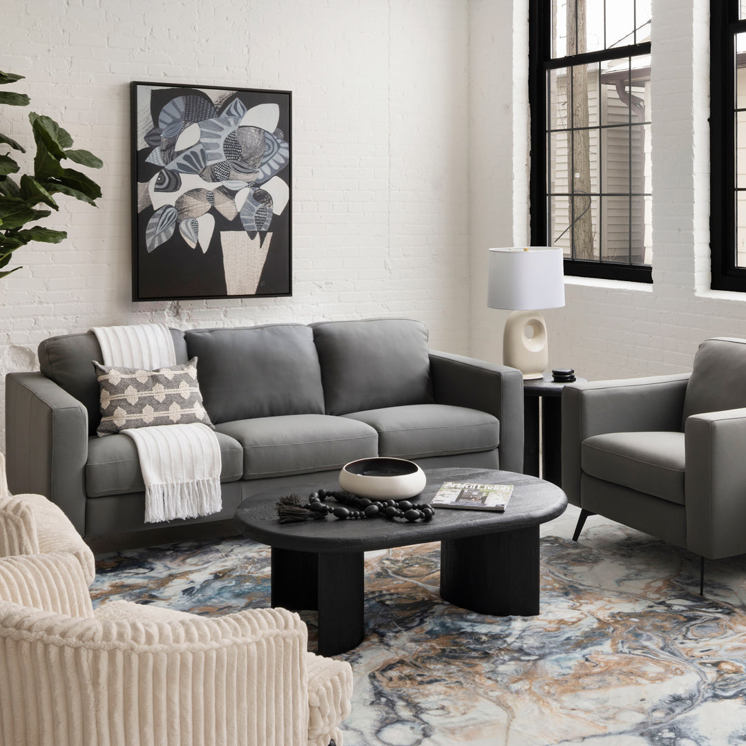 Calaris Leather Sofa | Schneiderman's Furniture