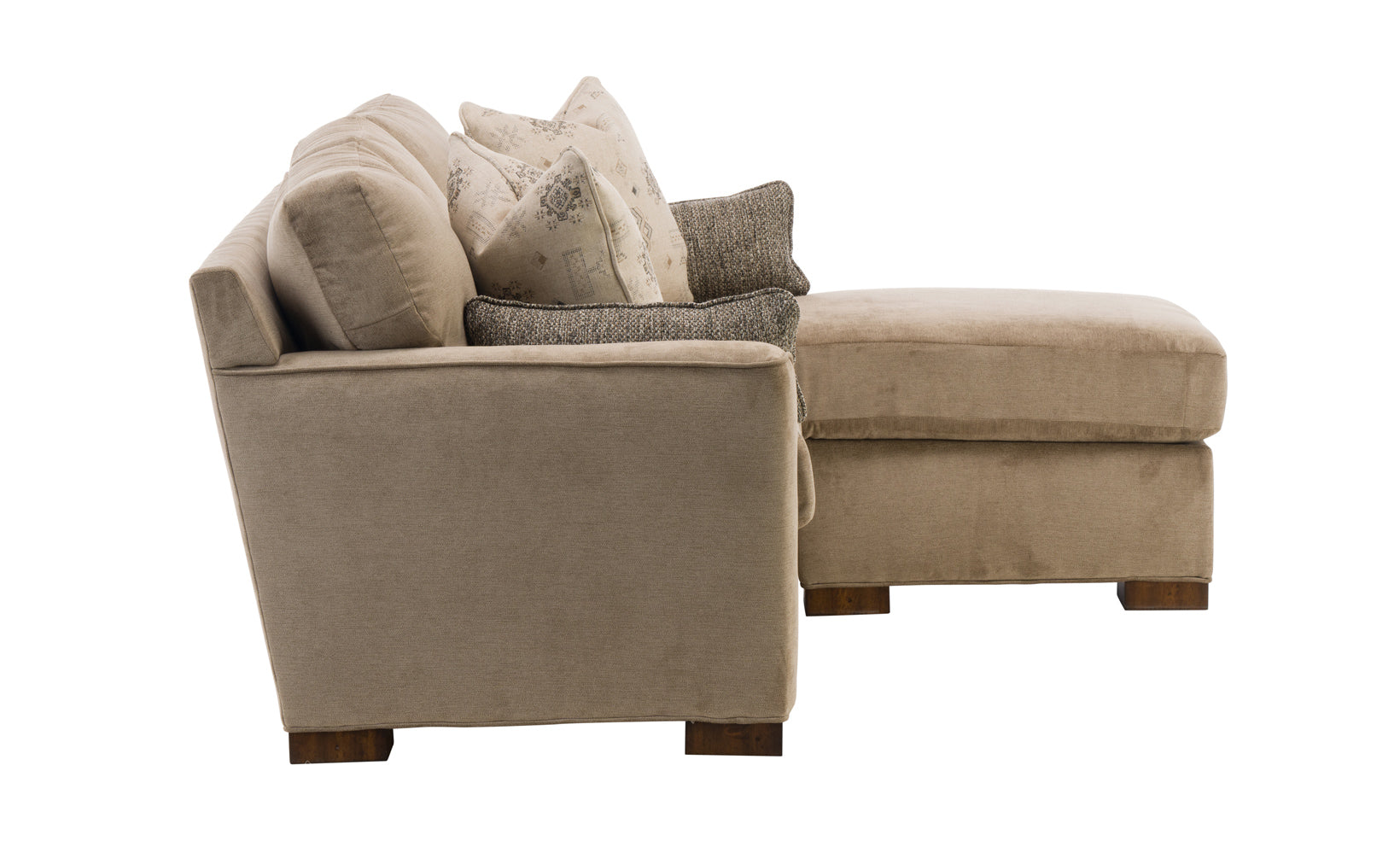 Jasper 2-Piece Sectional With Reversible Chaise | Schneiderman's Furniture