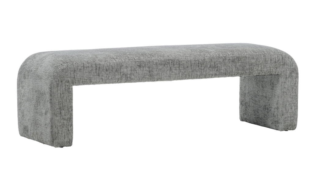 Sophia Large Grey Bench | Schneiderman's Furniture