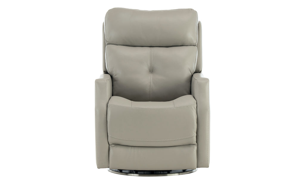 North Leather Power Swivel Recliner | Schneiderman's Furniture