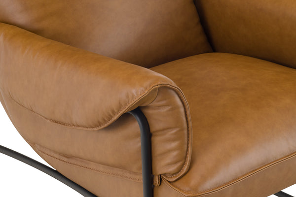 Simon Leather Chair | Schneiderman's Furniture