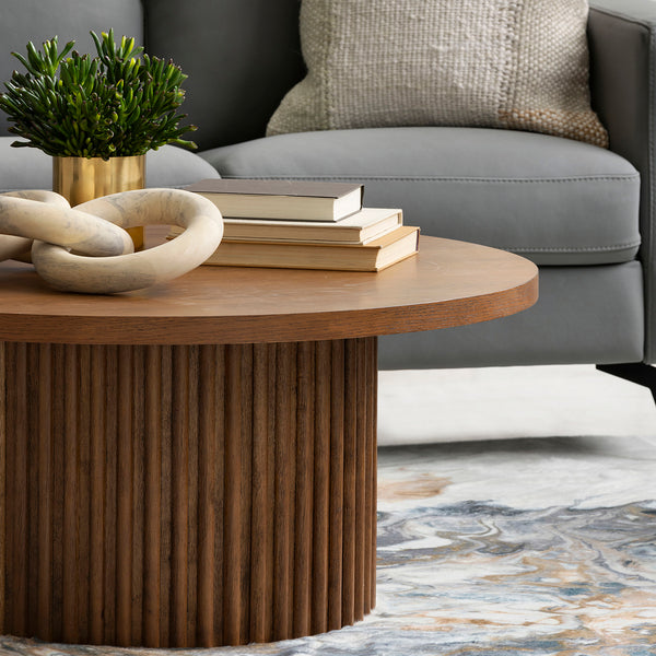 Auden Round Coffee Table | Schneiderman's Furniture