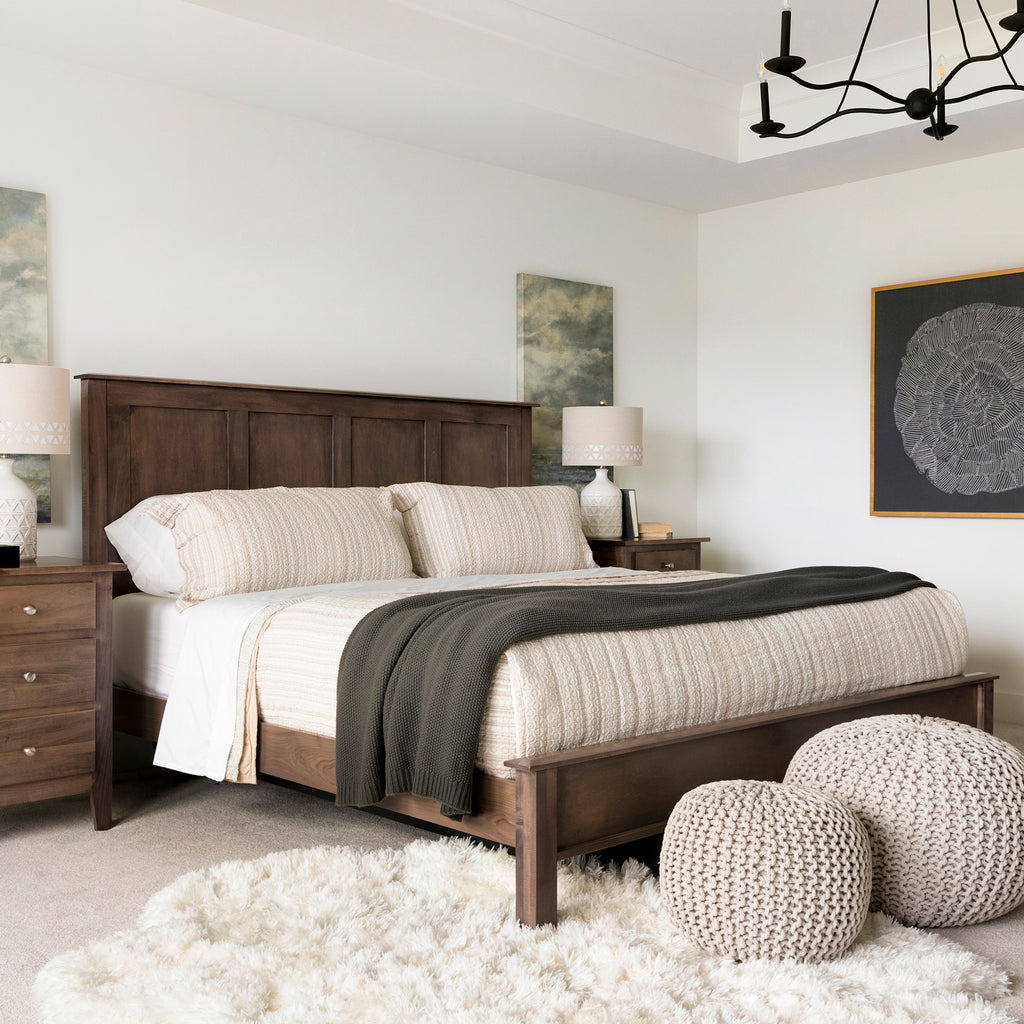 Mapleton Driftwood Bed | Schneiderman's Furniture