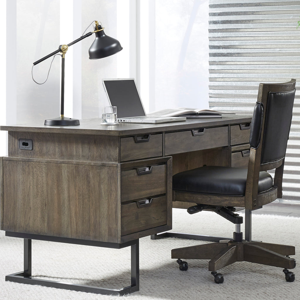 Harper Point Executive Desk | Schneiderman's Furniture