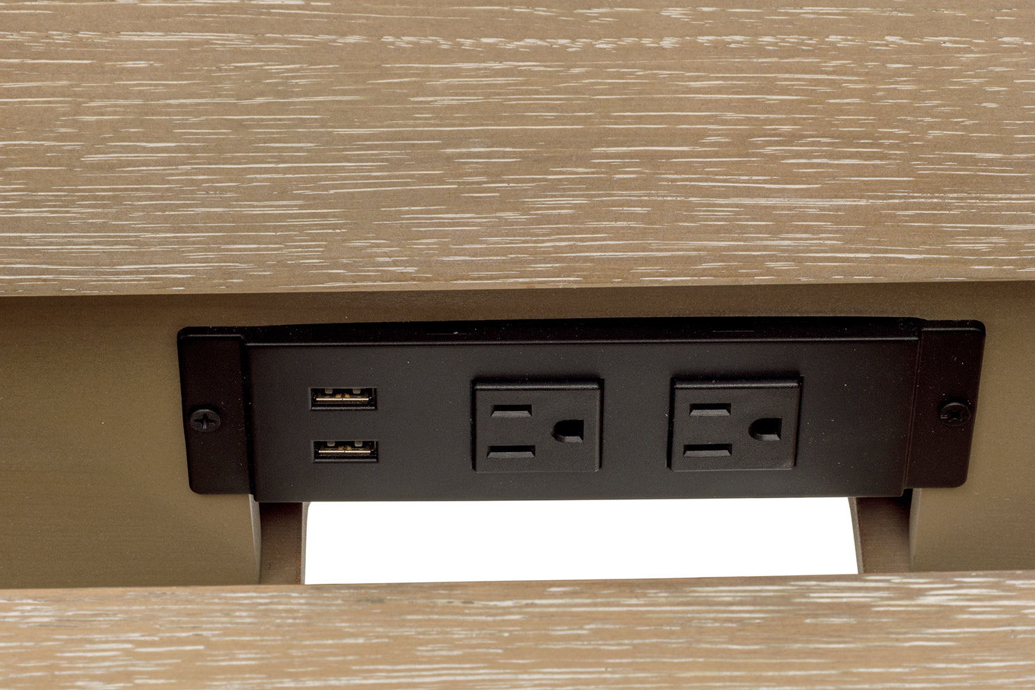 Harper Point Khaki Adjustable Desk | Schneiderman's Furniture