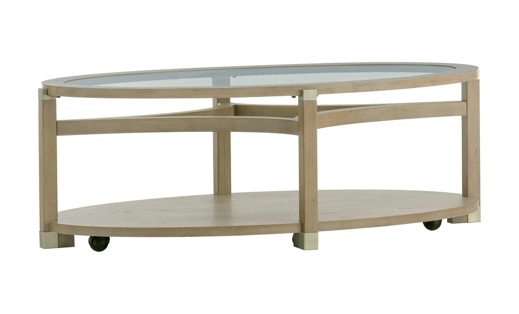 Solstice Oval Coffee Table | Schneiderman's Furniture