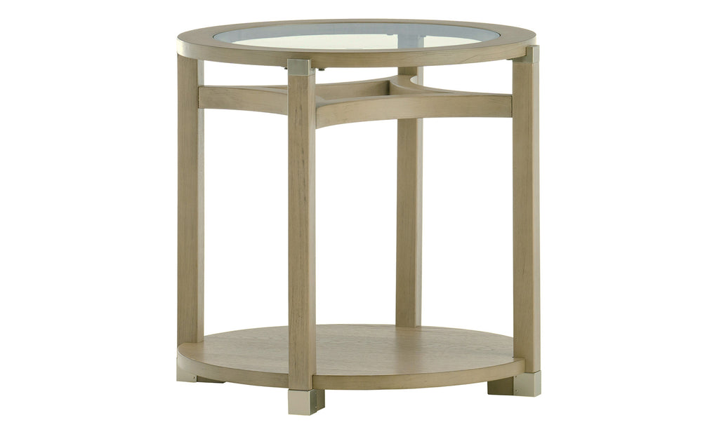 Solstice Round End Table | Schneiderman's Furniture