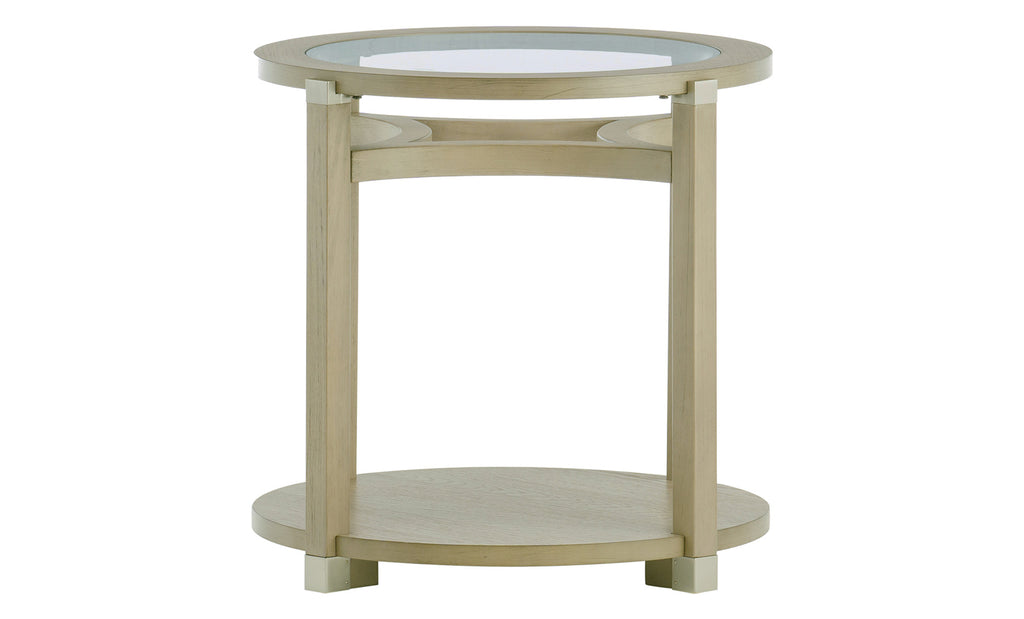 Solstice Round End Table | Schneiderman's Furniture