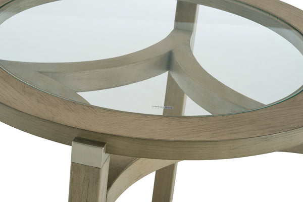 Solstice Round End Table | Schneiderman's Furniture