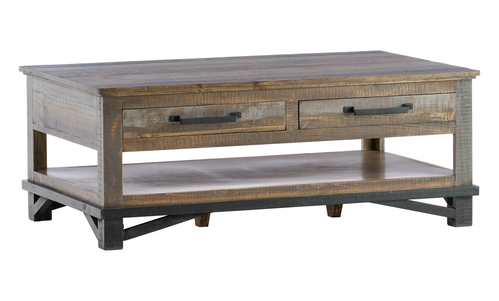 Loft Brown Cocktail Table | Schneiderman's Furniture