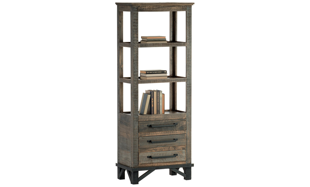 Loft Brown Bookcase | Schneiderman's Furniture