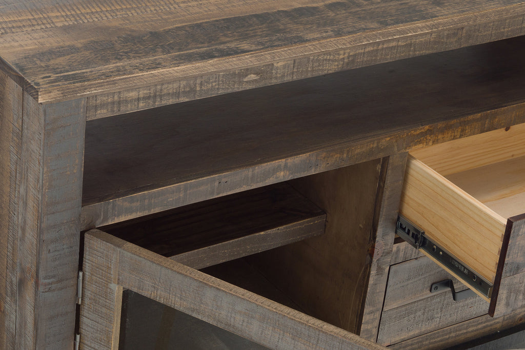 Loft Brown 52" Console | Schneiderman's Furniture