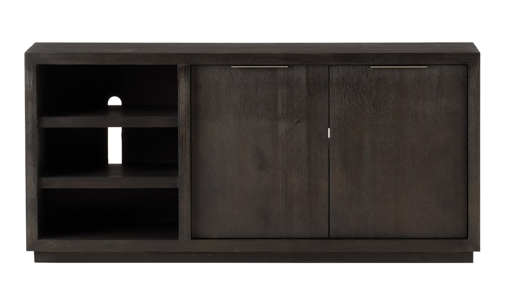 Oxford Basalt Grey 64" Media Console | Schneiderman's Furniture