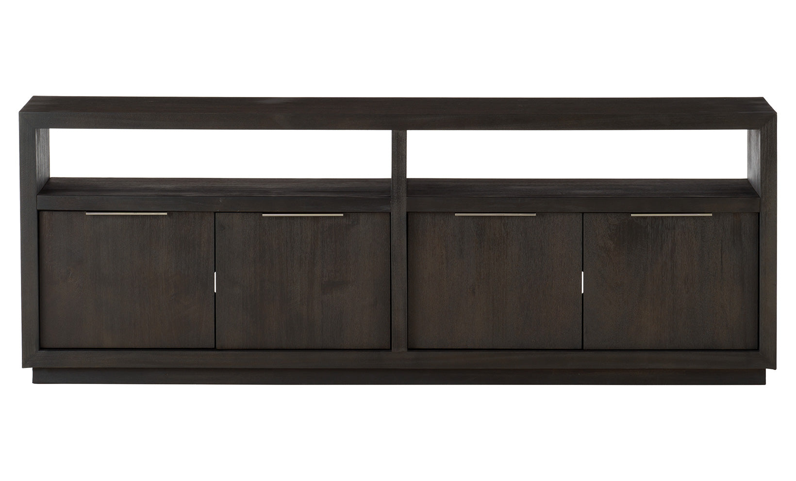 Oxford Basalt Grey 74" Media Console | Schneiderman's Furniture
