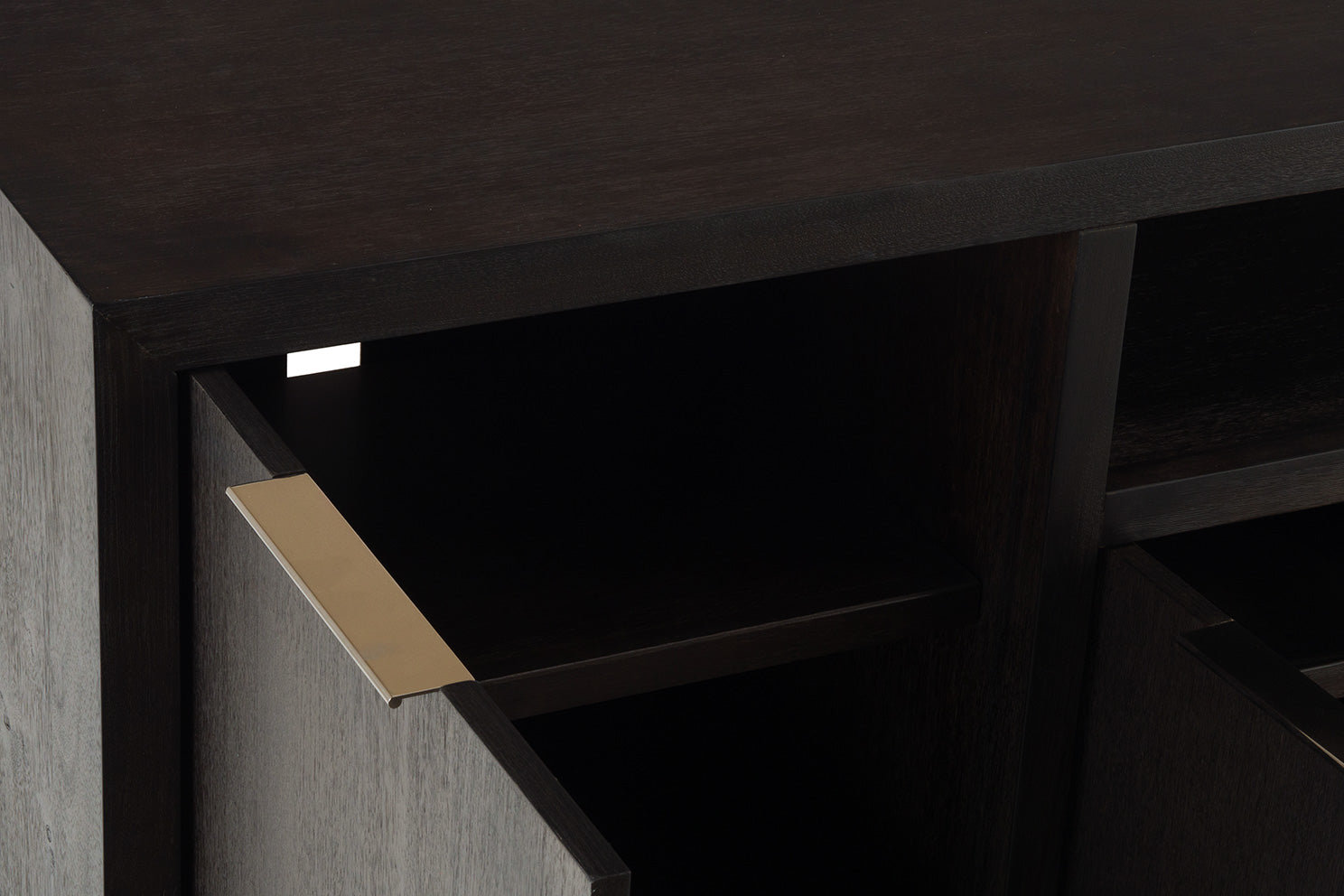 Oxford Basalt Grey 84" Media Console | Schneiderman's Furniture