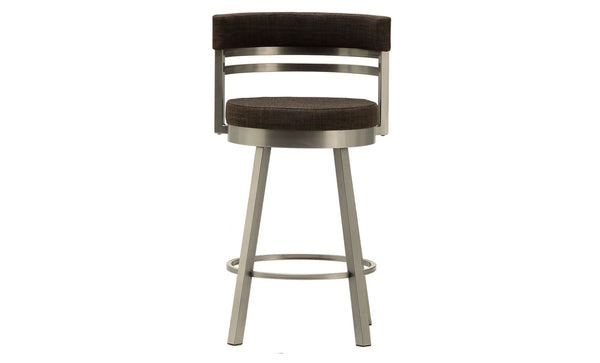 Ronny Coal Swivel Counter Stool | Schneiderman's Furniture