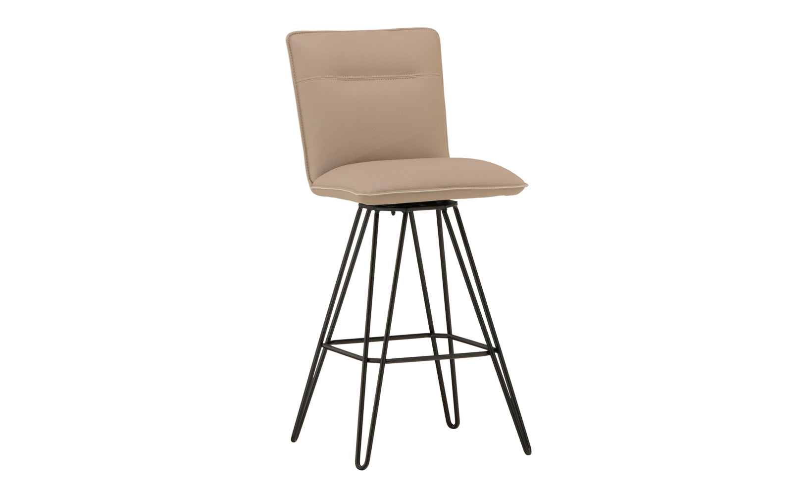 Demi Taupe Bar Stool | Schneiderman's Furniture