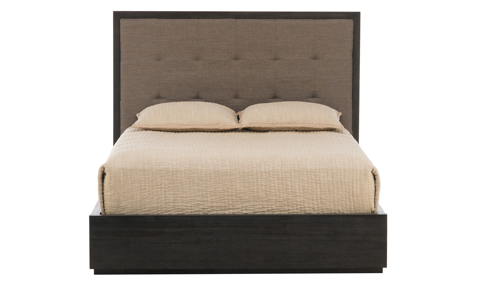 Oxford Basalt Grey Platform Bed | Schneiderman's Furniture