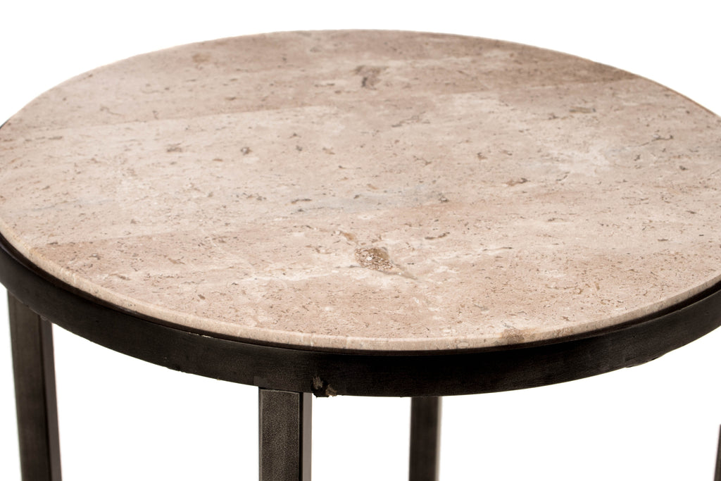 Modern Basics Round End Table | Schneiderman's Furniture