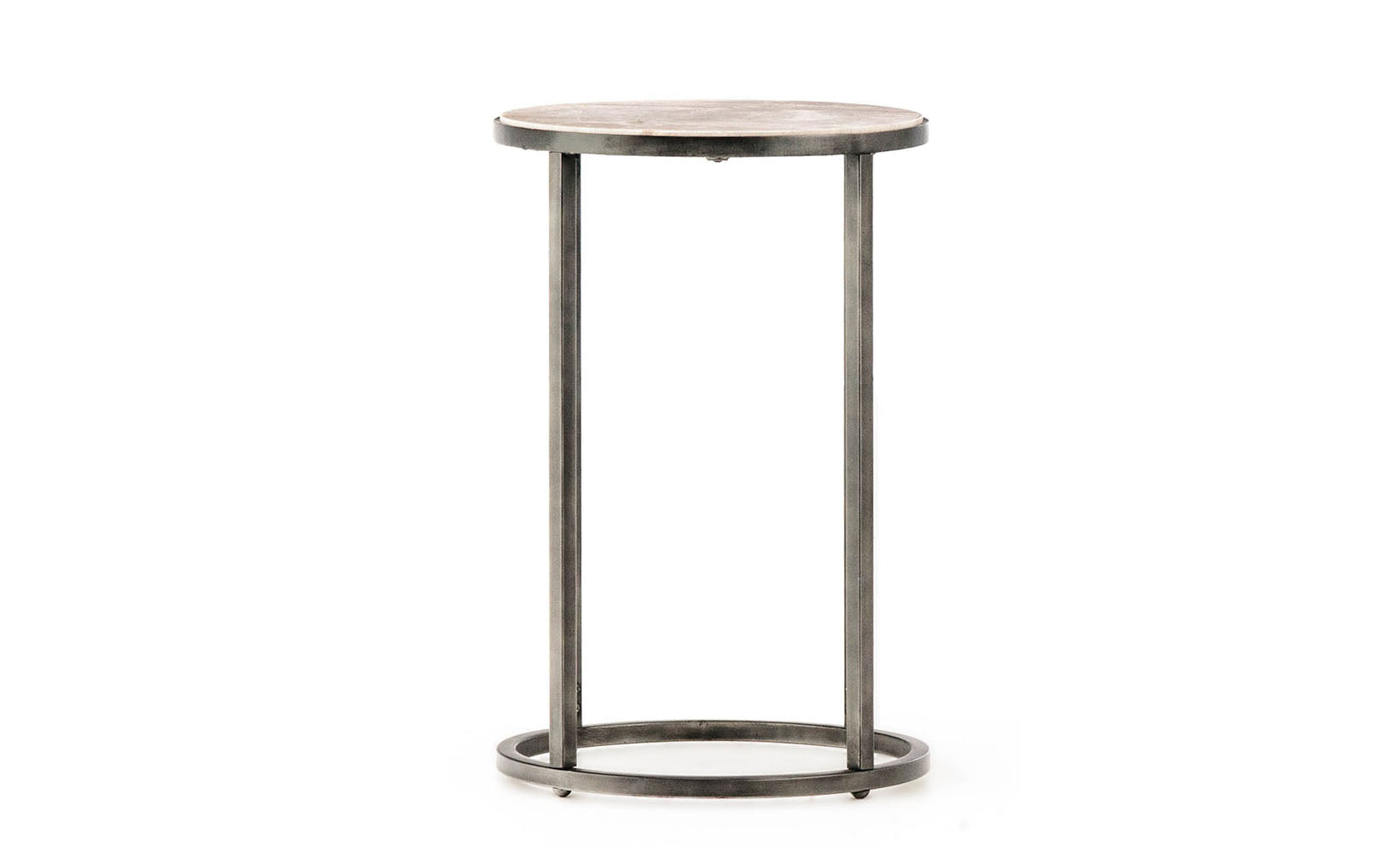 Modern Basics Round End Table | Schneiderman's Furniture
